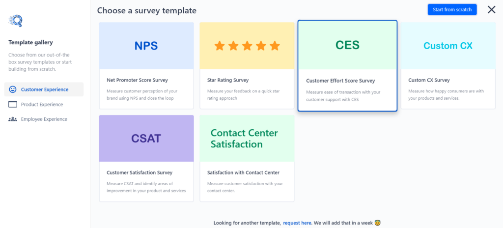 6 Simple steps to create a CES survey | SurveySensum