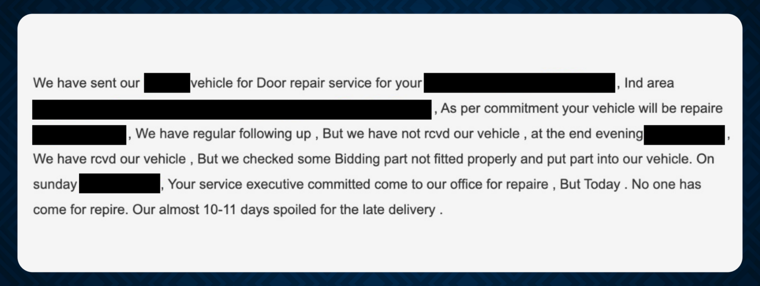 How to take action on the automotive customer surveys?