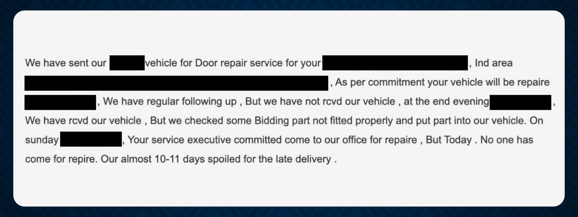 How to take action on the automotive customer surveys?