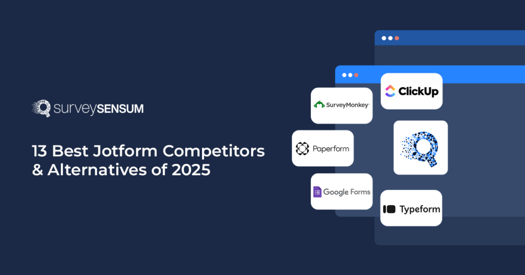 13 Best Jotform Competitors & Alternatives of 2025