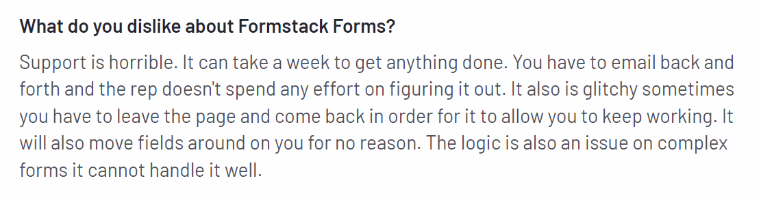 15 Best Formstack Alternatives to Look For in 2024