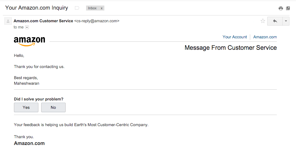 Responding to Customer Feedback: The Why and How?