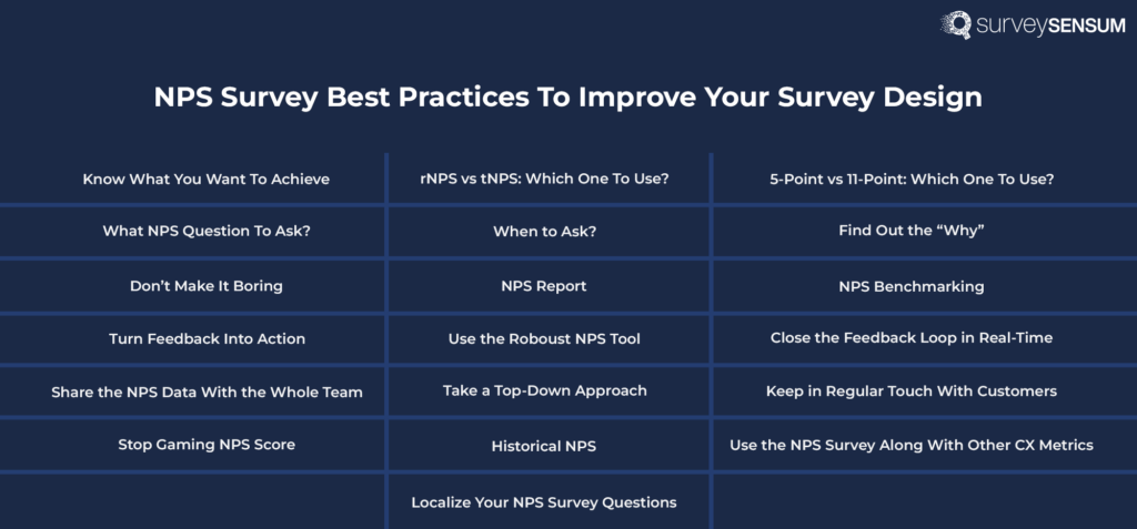 Driving Sucess With NPS Survey Best Practices