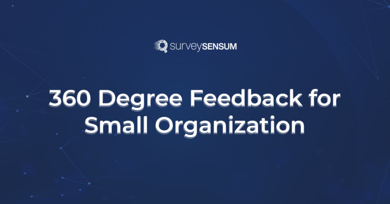 360 Degree Feedback for Small Organization Tools