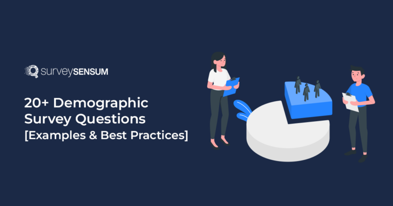 20+ Examples of Demographic Survey Questions