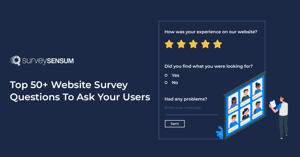 Top 50+ Website Survey Questions To Ask Your Users