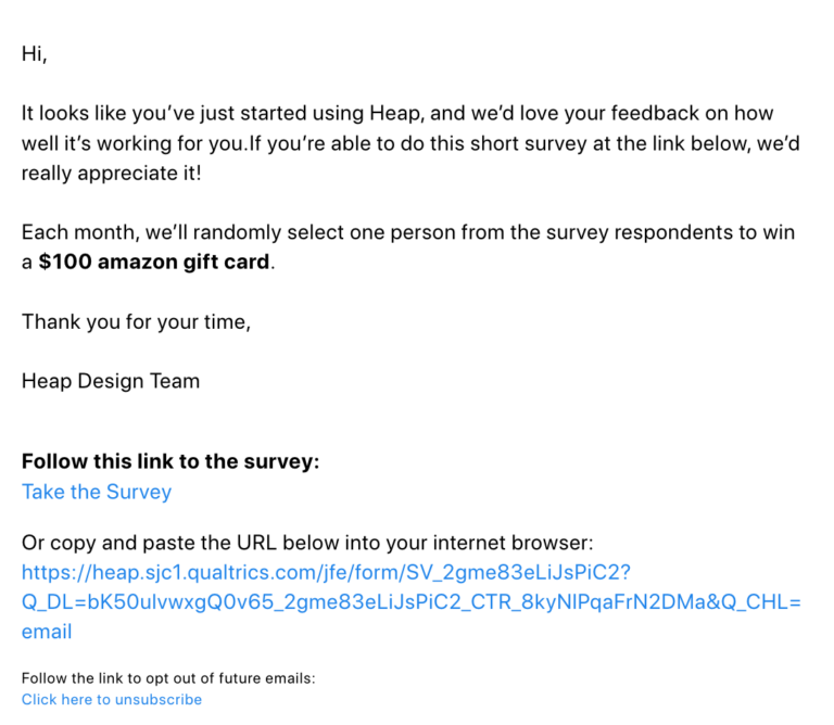 12 Survey Email Template For A Personalized Touch