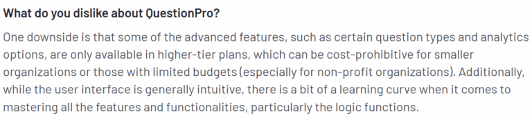 QuestionPro Pricing Guide: Costs, Features, and Alternatives
